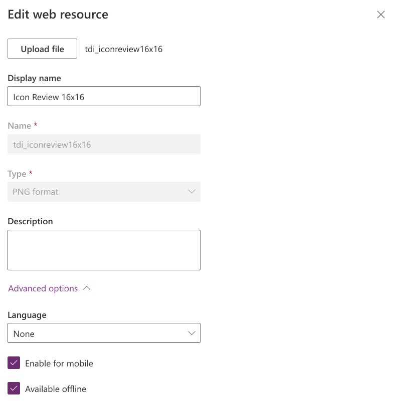 How to add icons to a custom table in Dynamics CRM – The Dynamic Identity